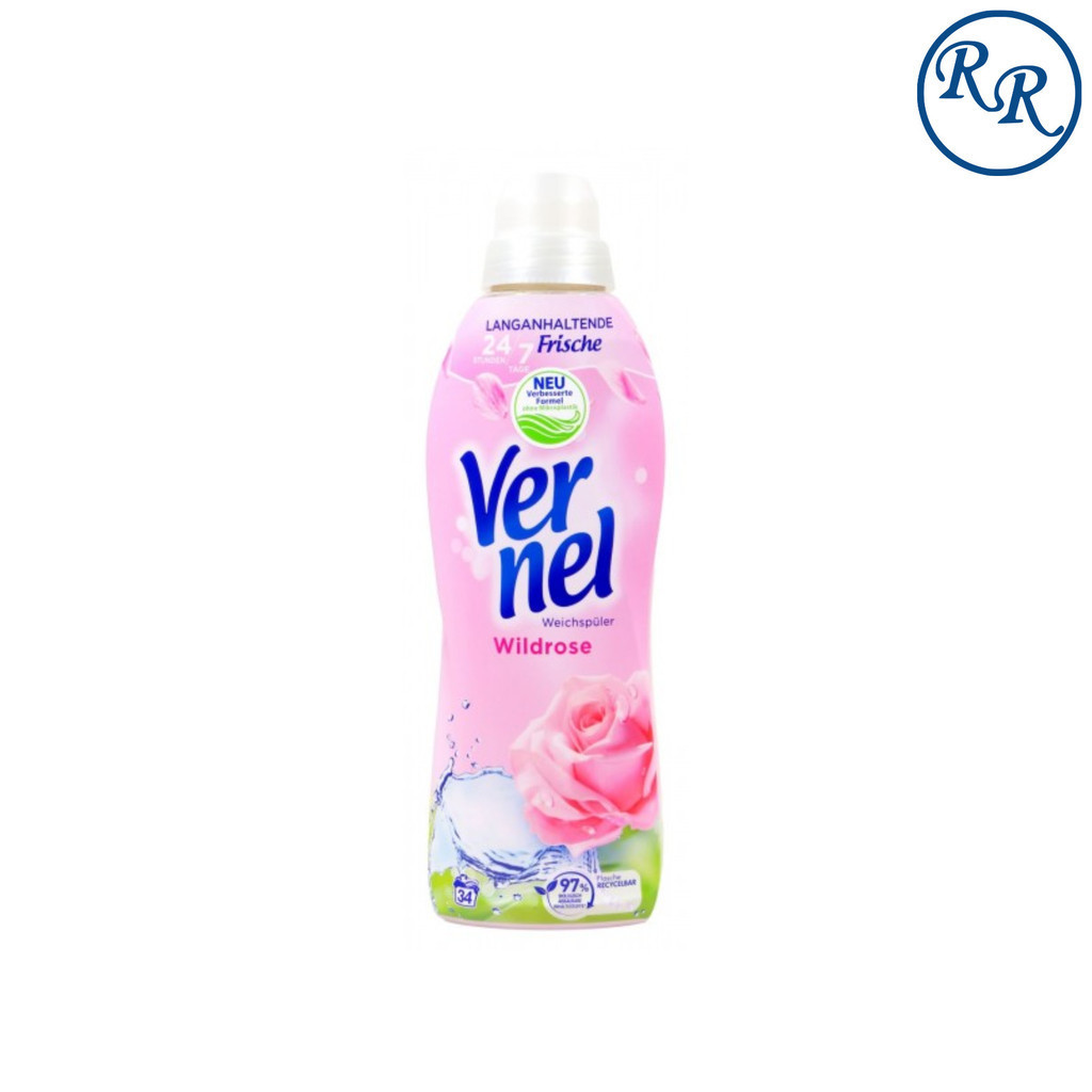 VERNEL WILD ROSE FABRIC SOFTENER 858ML | Shopee Malaysia