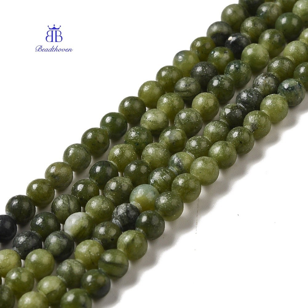 1Strand Taiwan Beads Round Olive about 4mm in diameter hole: 0.8mm ...