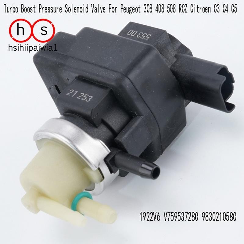 9830210580 Turbo Boost Pressure Solenoid Valve for Peugeot 308 408 508 ...