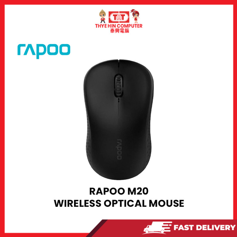 RAPOO M20 WIRELESS OPTICAL MOUSE | Shopee Malaysia