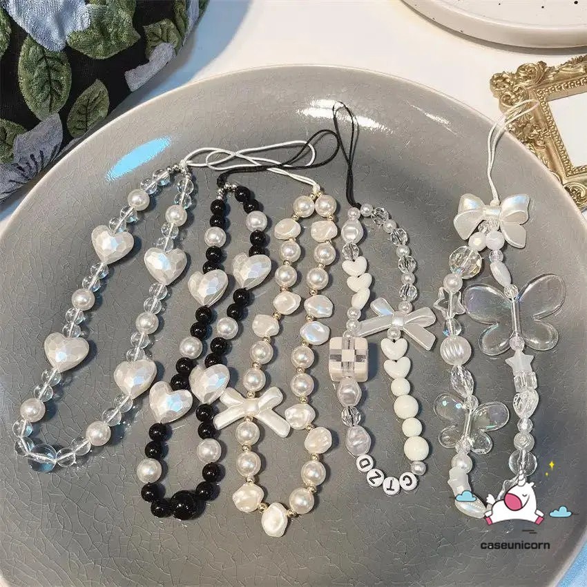 MALAYSIA.... Cool Butterfly Loving Heart Mobile Phone Chains For Charm ...