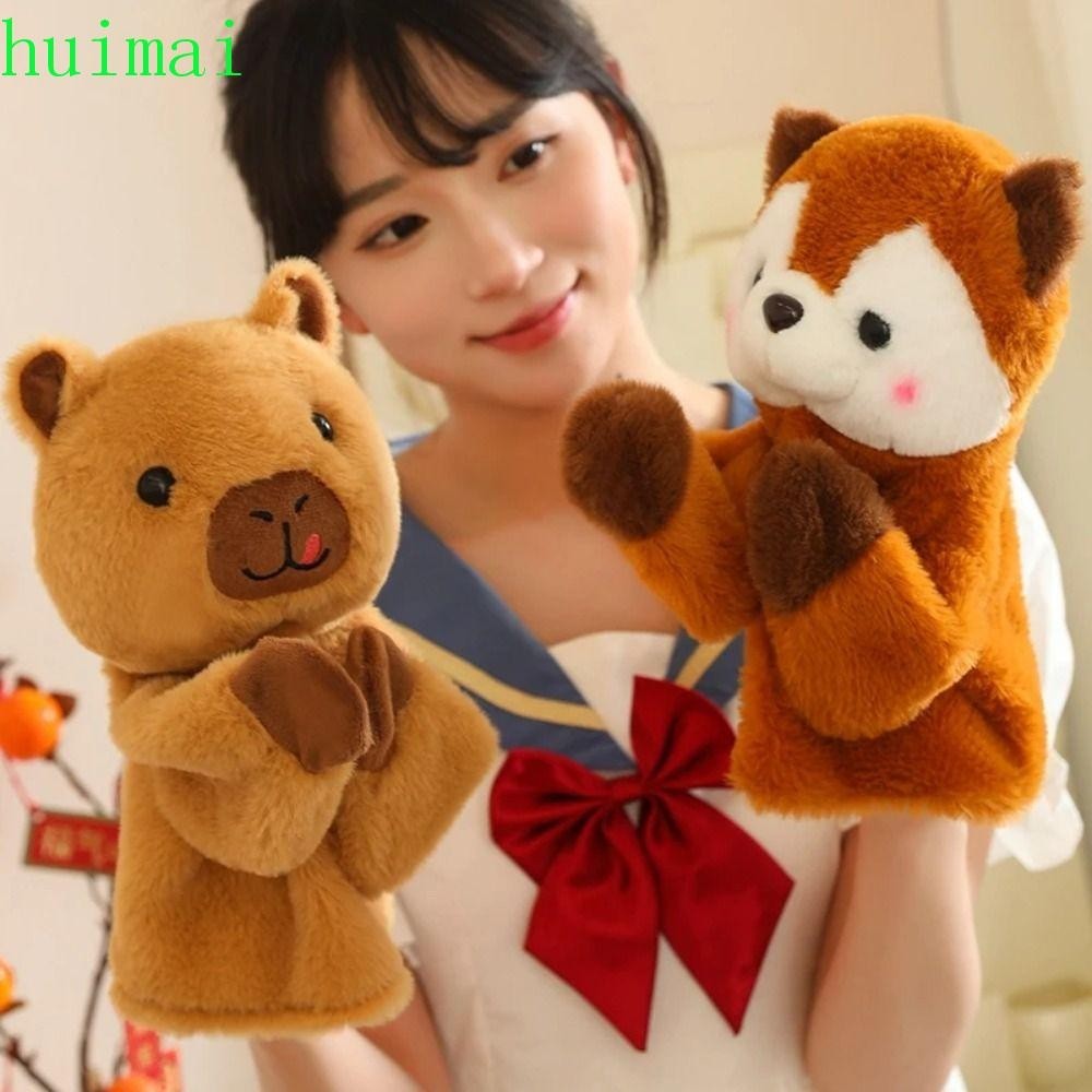 HUIMAI Capybara Hand Puppet, Squirrel Panda Boxing Capybara Toy ...