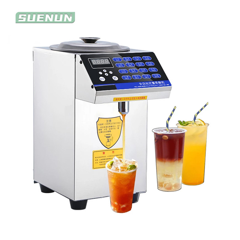 Commercial milk tea shop special equipment automatic computer fructose ...