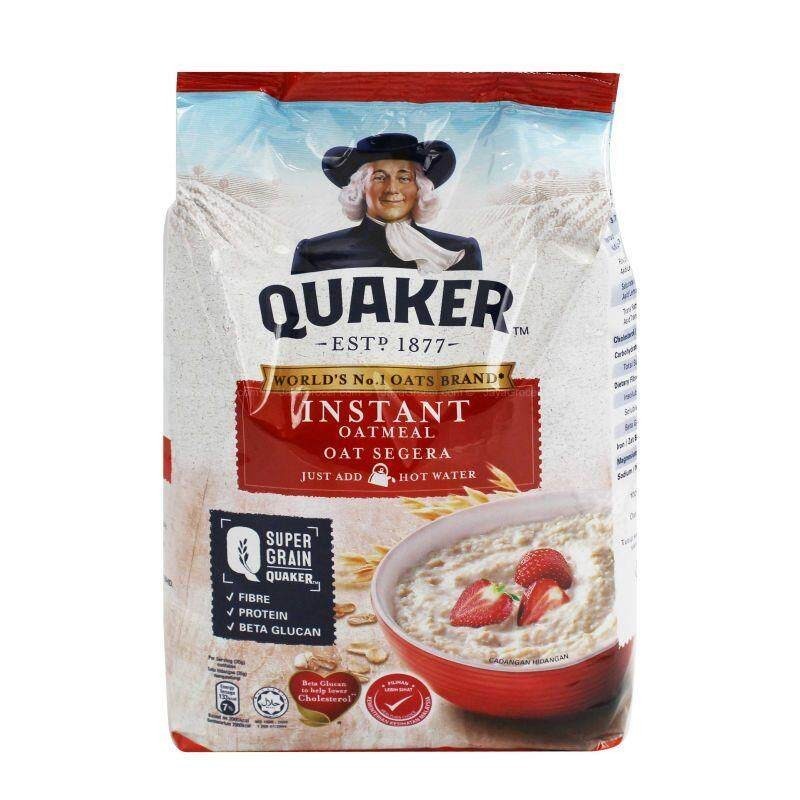 Quaker Instant Oatmeal 1kg / 1.35kg /1.2kg / Quick Cook 1.35kg | Shopee ...
