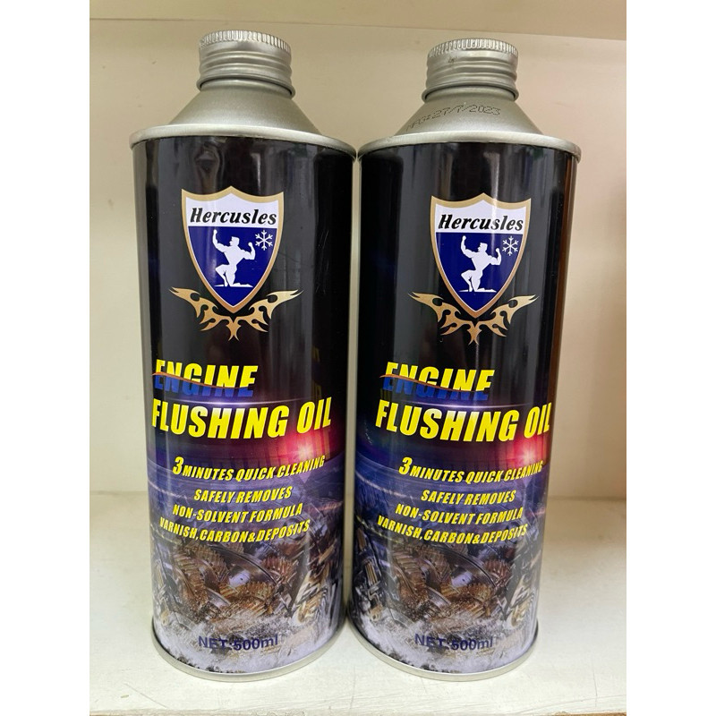 Hercusles Engine Flushing Oil (500ml) Maintain And Extend Engine Life ...