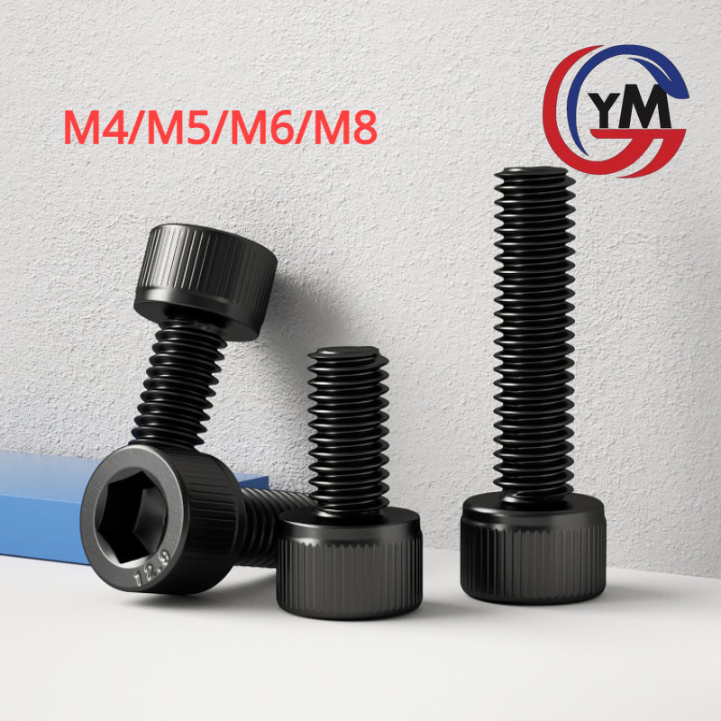 [YMH] M4/m5/m6/m8 Reverse Thread/Left Rotation DIN912 Socket Cap Head Screws 12.9 Grade High ...