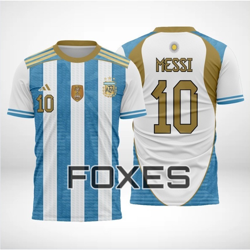 Argentina Concept 2023-2024 Jersey Printed Dri-fit Football Jersey ...