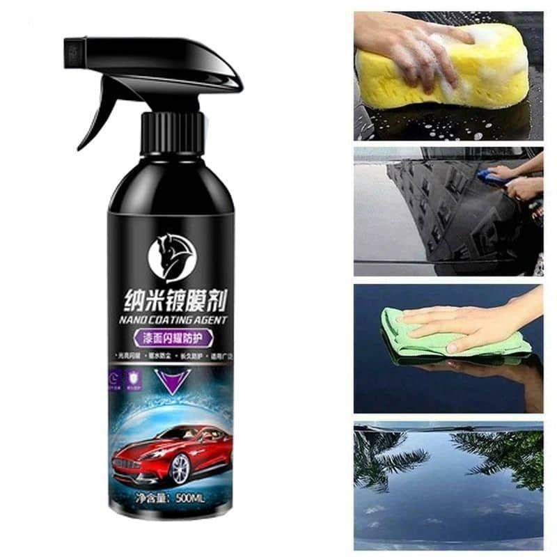 500ml Nano Coat Magic Gem Ceramic Car Coating Spray Paint Crystal Nano Nanotech Wax Polish ...