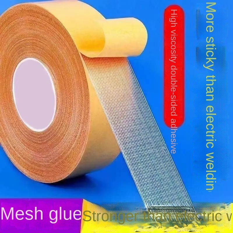 Strong Grid Double-Sided Tape High-Viscosity Transparent Non-Marking ...