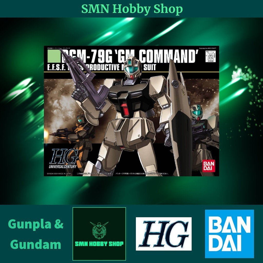 HG 1/144 RGM-79G GM Command 046 Gunpla Gundam Toys Plastic Model Kit ...