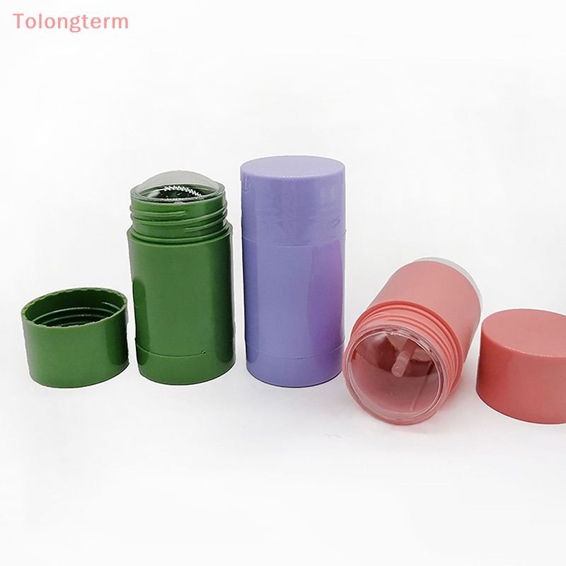 Tolongterm> 40g Empty Deodorant Containers Refillable Plastic Twist-Up ...