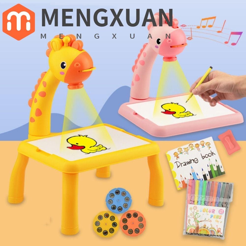 MENGXUAN Led Projector Drawing Table, Painting Set Giraffe LED ...