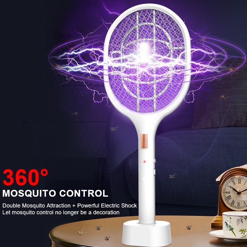 Anti Insect USB Electric Flies Swatter Killer With UV Light LED Lamp ...