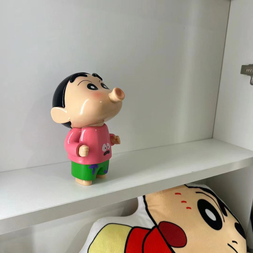 Cartoon Funny Mouth Crayon Shin-chan Doll Toy Figurine Decoration Gift ...