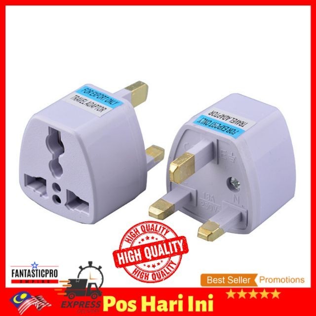 Universal Adapter 3 pin Socket malaysia ready stock | Shopee Malaysia