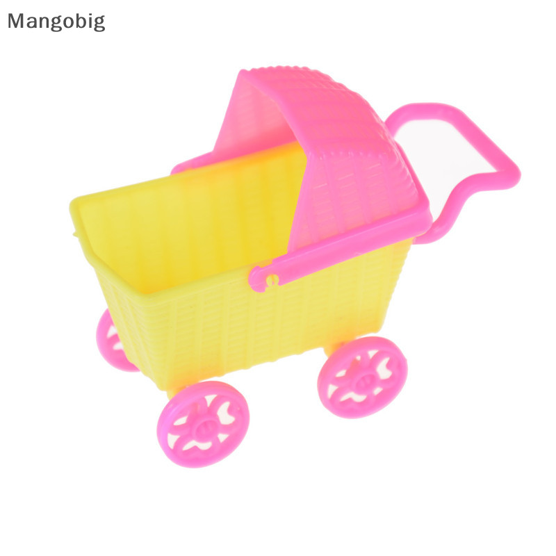 Mangobig Mini Doll Shopping Cart Trolley Doll House Furniture Kid Toy ...
