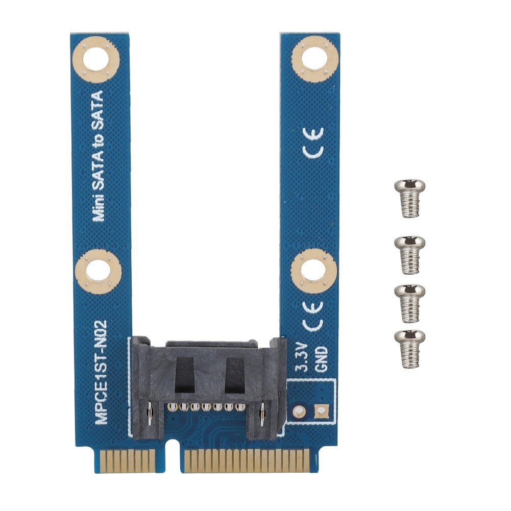 Cancanshop MSATA To Adapter Card Mini 7pin MPCIe Expansion Horizo ...