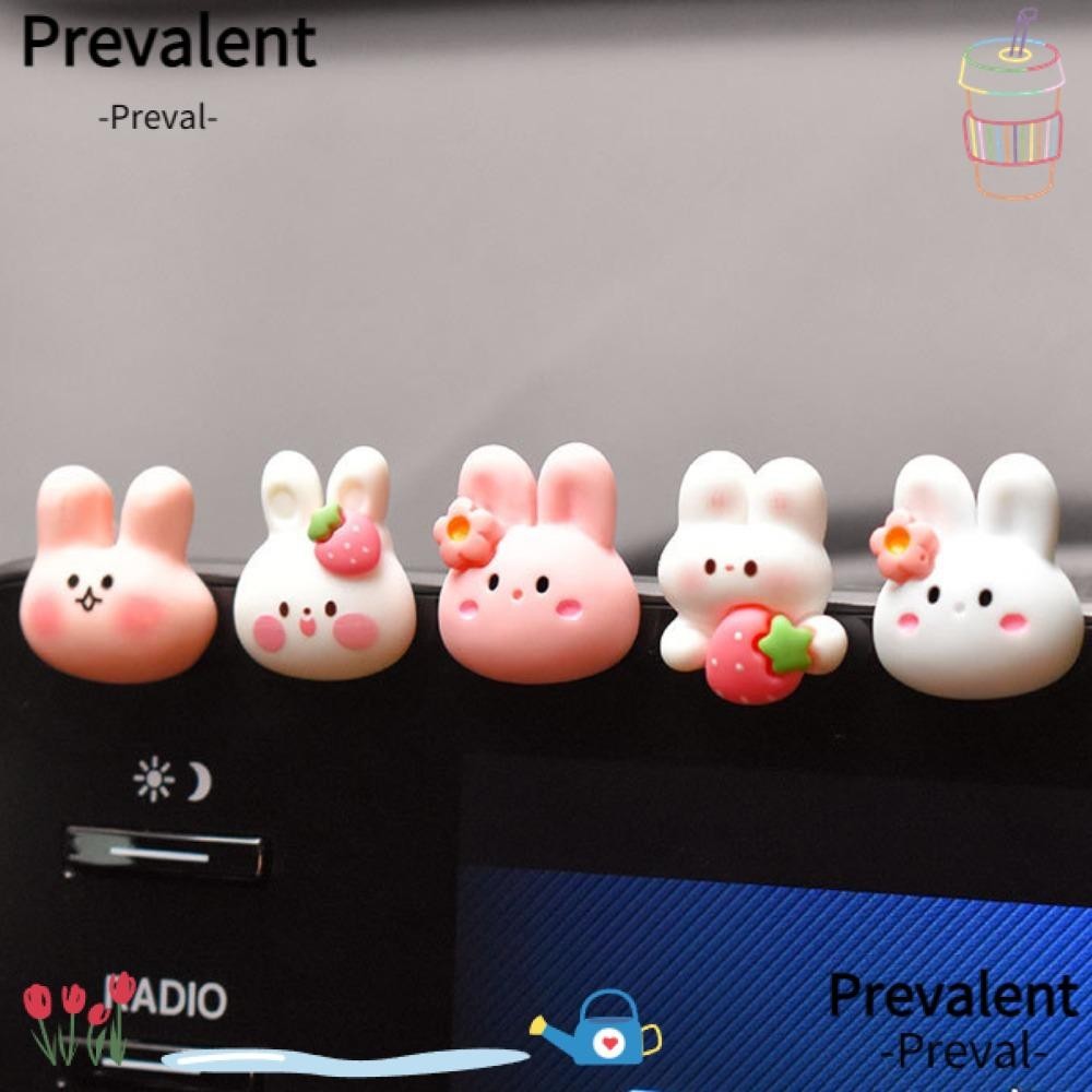 PREVAL 5pcs/set Decorative Stickers, Cute Cartoon Car Control Screen ...