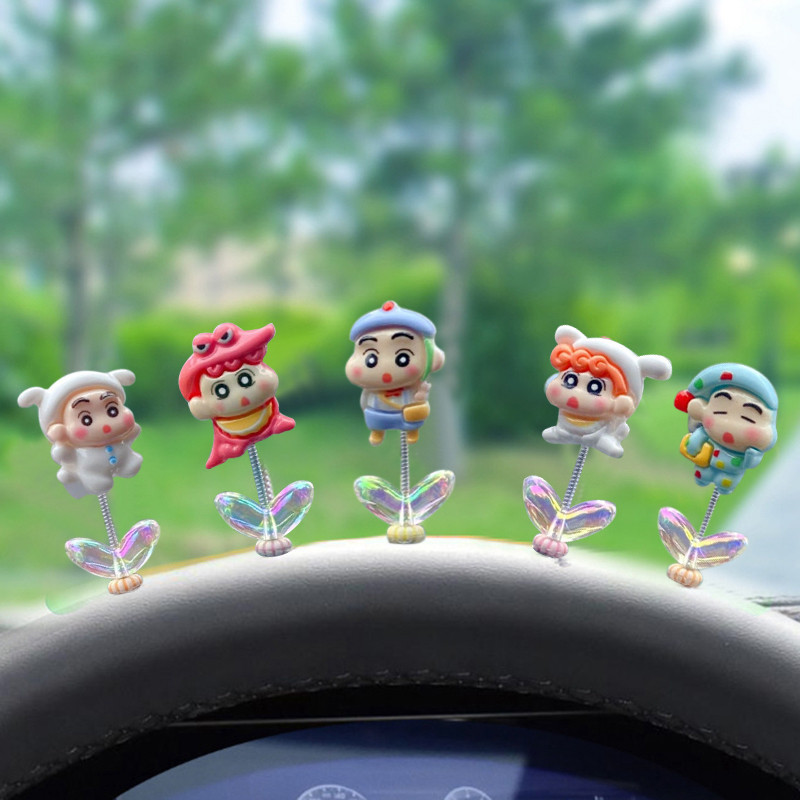 Crayon Shin Chan Car Interior Cute Sakurada Nene Desktop Ornaments Home ...