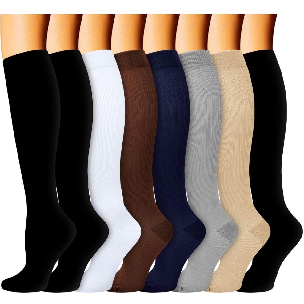 Compression Socks for Women and Men Best for Athletic, Edema, Diabetic ...