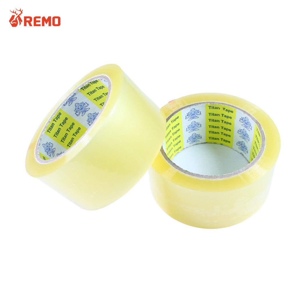 Titan OPP Tape Clear Adhesive 2 " Length 45 Yards 100 Thickness 45 ...