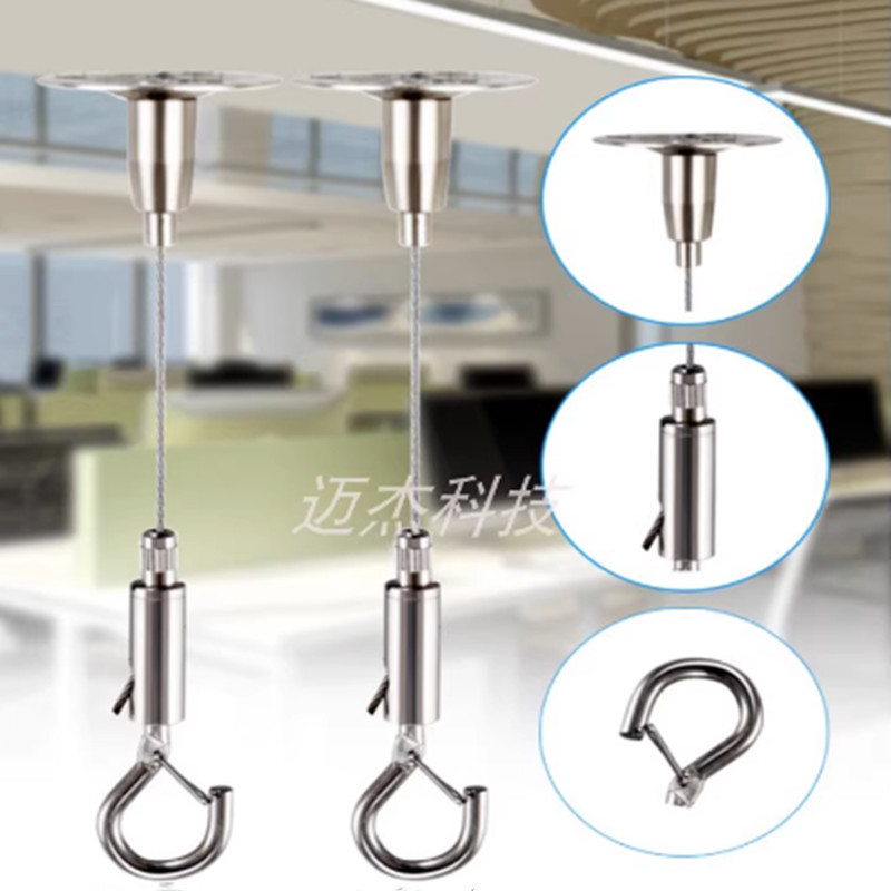 Double Safety Hook Sling Billboard Picture Hanging Rope Rope Hook ...