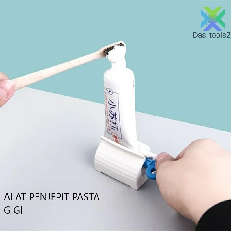 Das Toothpaste Clamp Tool Bathroom Toothpaste Dispenser Swivel Clip ...