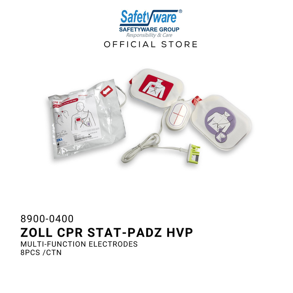 ZOLL CPR Stat-padz HVP | Shopee Malaysia