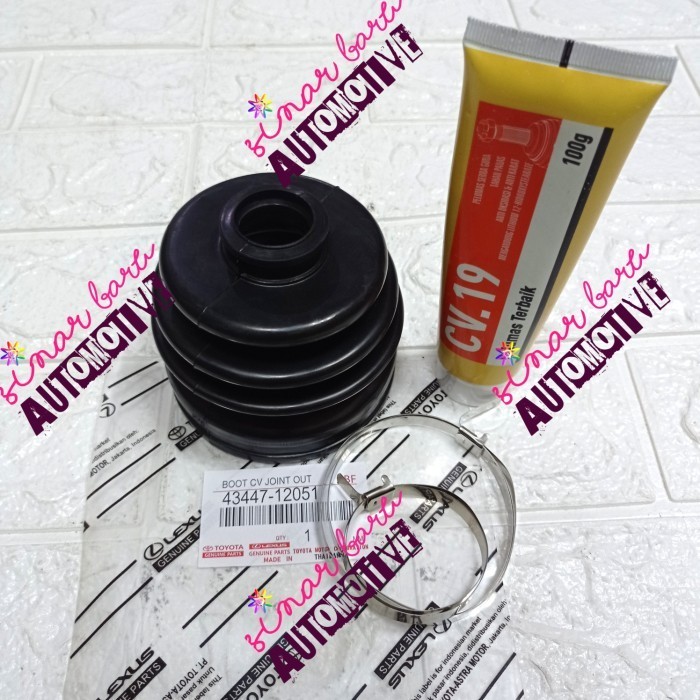 Rubber BOOT SET CV JOINT Axle Outer TOYOTA CAMRY HARRIER ORIGINAL ...