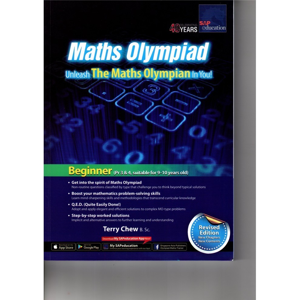 Maths Olympiad Training Terry Chew Physical Book Complete series ...