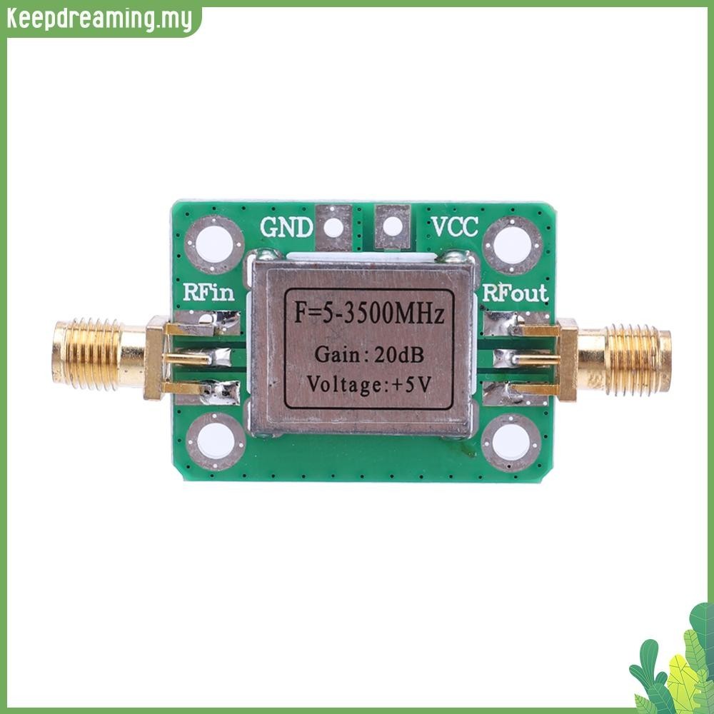 keepdreaming UK Gain 20dB RF Amplifier Module with Shielding Shell RF Signal Power Amplifier ...