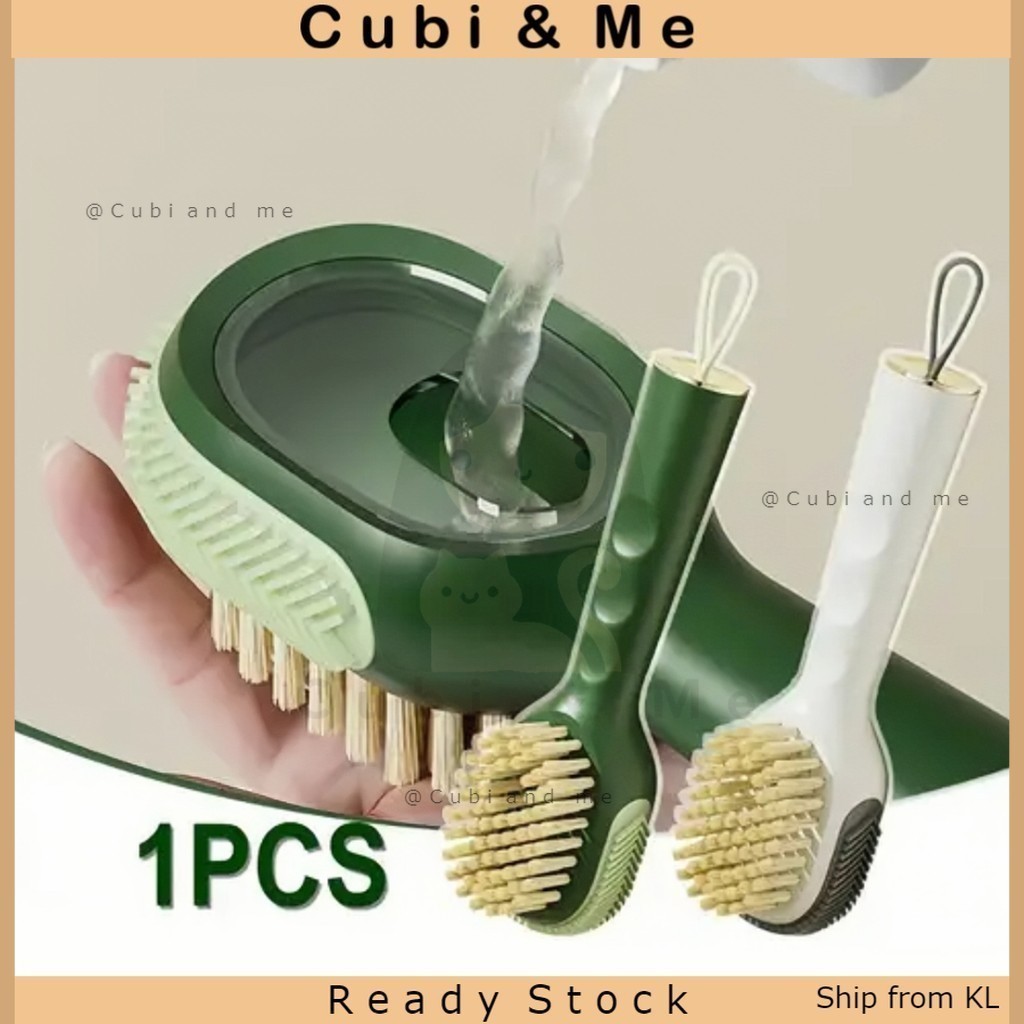 C&M Automatic Shoe Brush with Integrated Liquid Dispenser Soft Cleaning ...