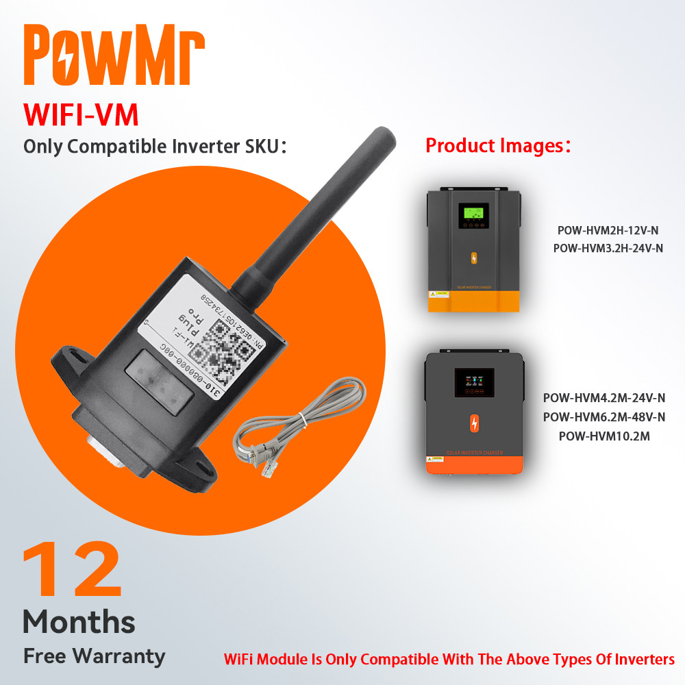 【Local Delivery】PowMr WIFI Module Series WIFI Wireless Device with ...