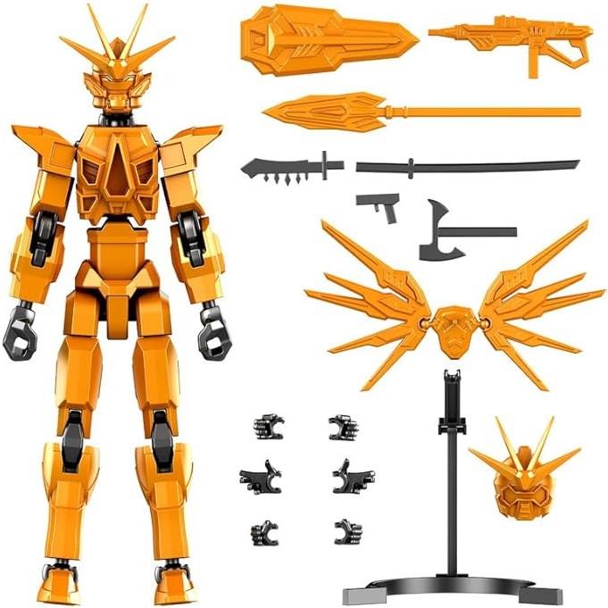 T13 Action Figure, Assembly Completed Dummy 13 Action Figures, 3D ...