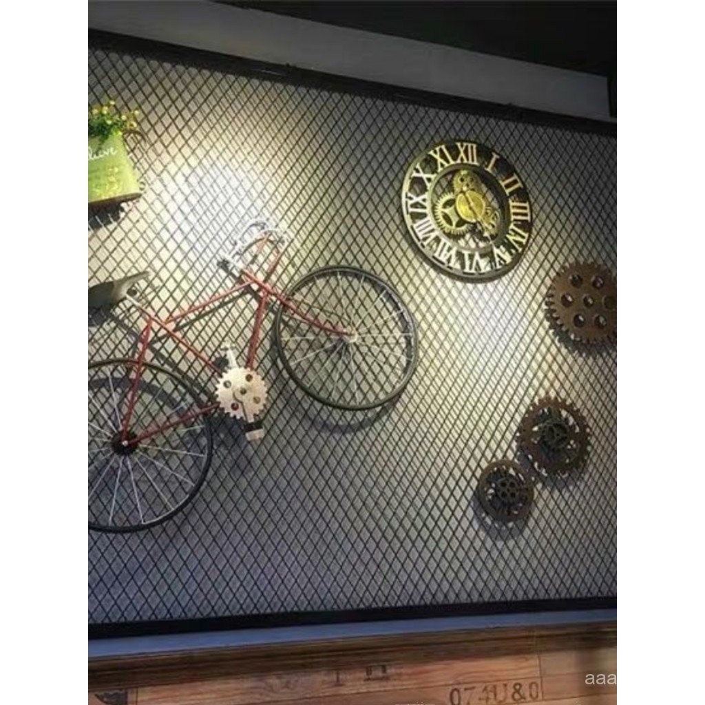Customized Diamond Grid Square Grid Iron Art Screen Wire Mesh Partition ...