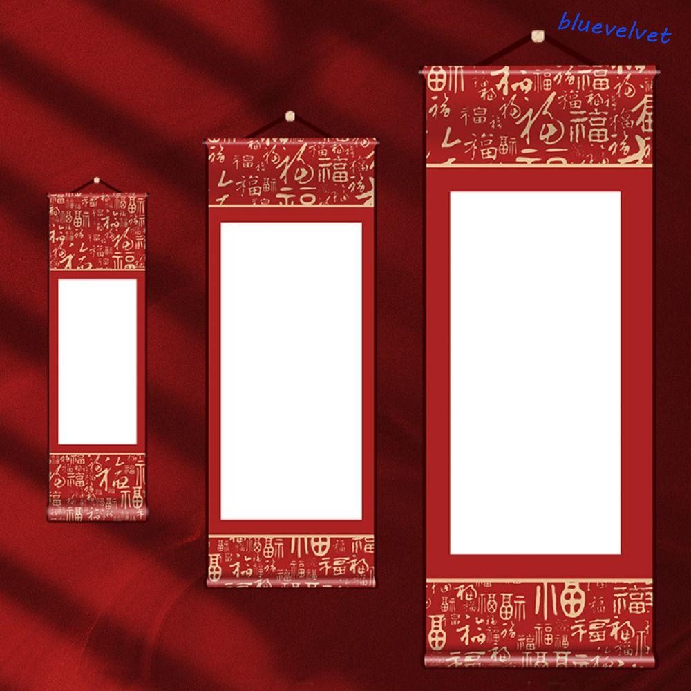 BLUEVELVET Vintage Rice Paper Scroll, Self-made Gifts Painting Drawing ...