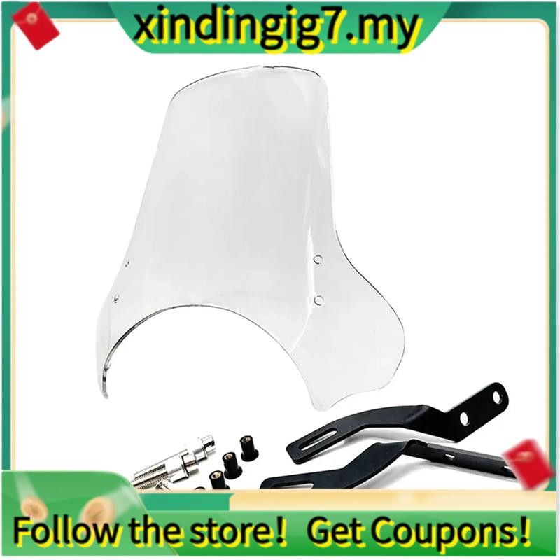 【IN STOCK】Motorcycle Windshield Windscreen Air Deflector for Speed 400 ...