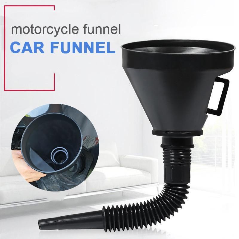 Wide Mouth Fueling Funnel Flexible and Spill Free Automotive Tools ...