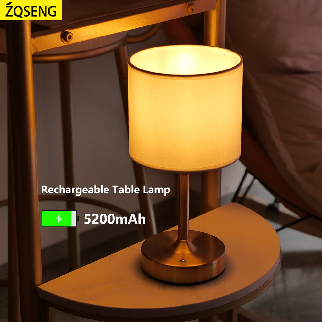 Rechargeable Wireless LED Table Lamp Lamps for Room Decor Mood Light ...