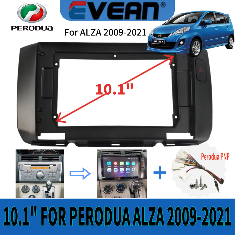 10'' PERODUA ALZA 2009-2021 Car Audio Android Player Casing Dashboard ...