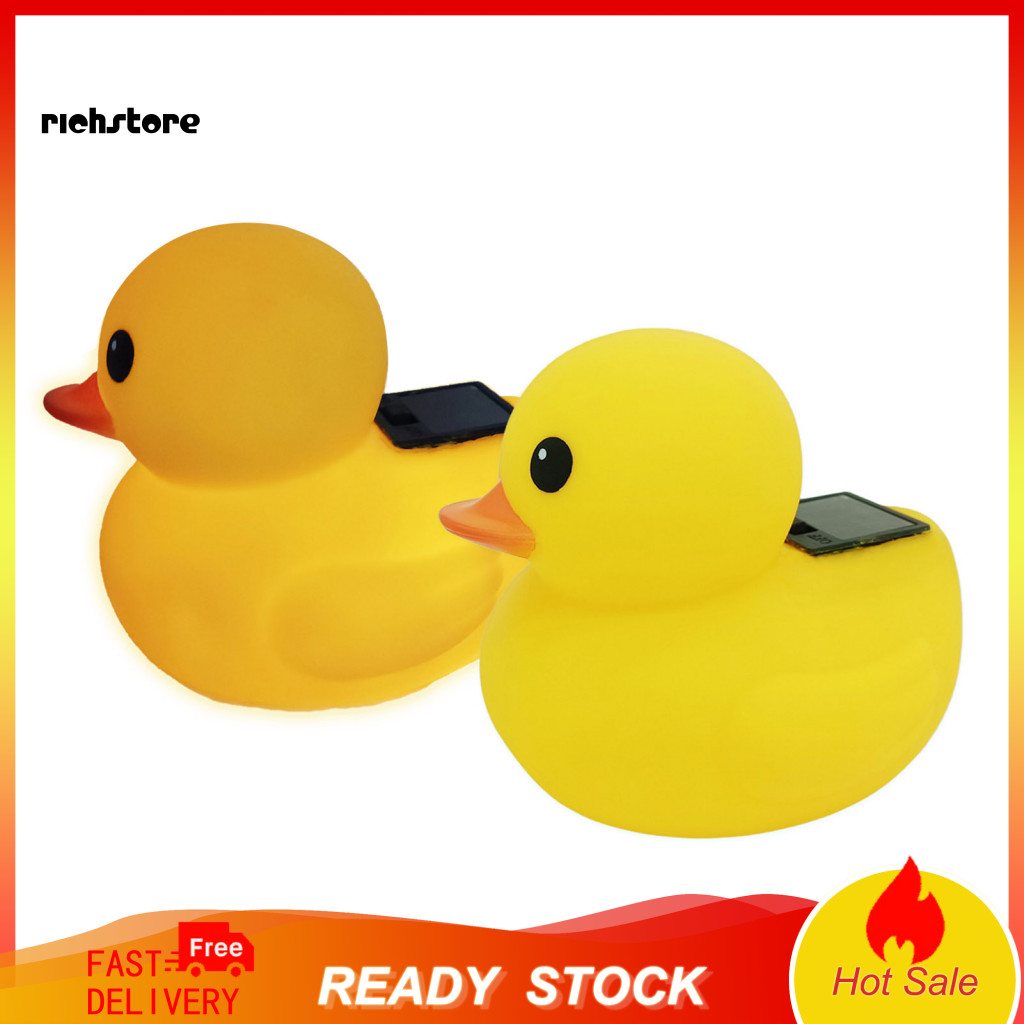 Durable Pool Lights Weatherproof Pool Lights Floating Solar Duck Pool ...