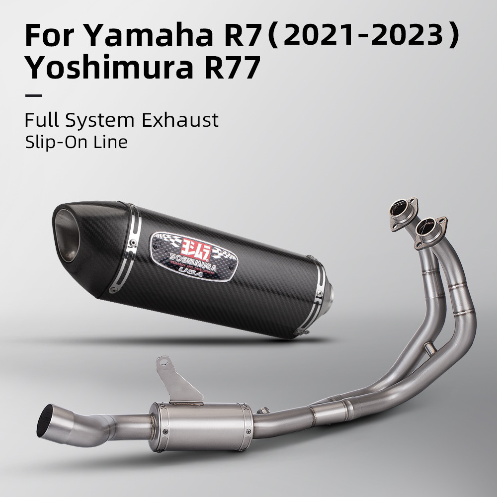 2021-2023 Yamaha R7 Exhaust Muffler YZF R7 YZF-R7 YOShimura R77 Racing ...