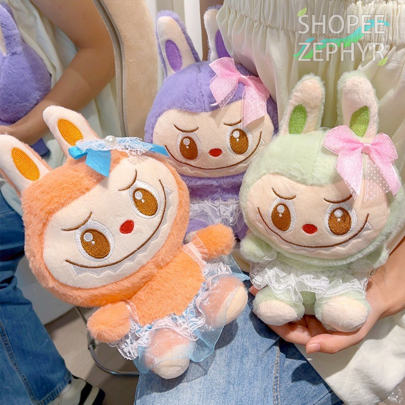 Labubu Doll The Monsters Stuffed Toy Cartoon Labubu Plush Doll Birthday ...