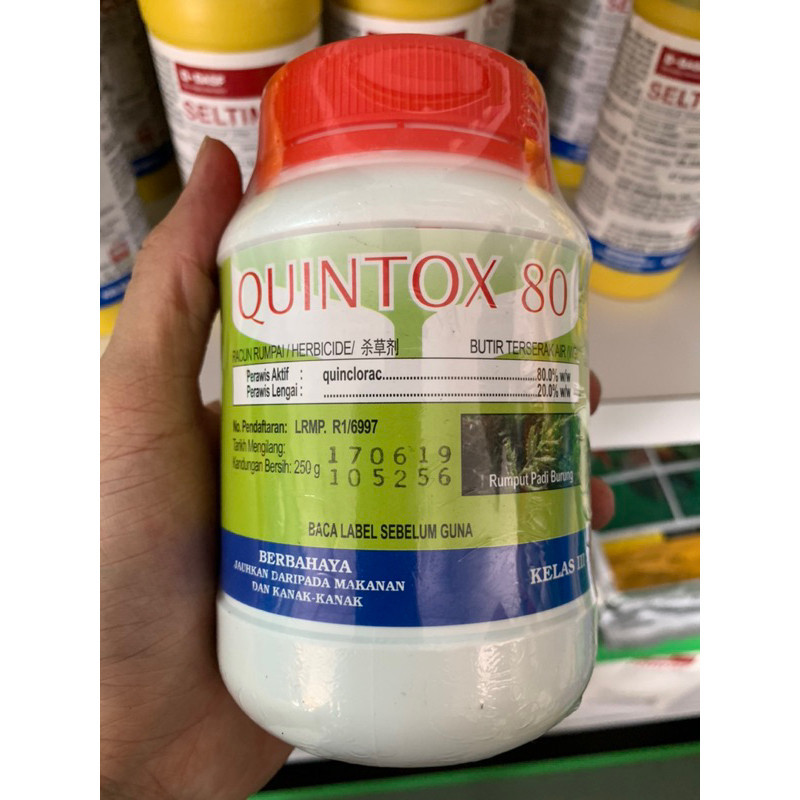 [ORIGINAL] 250G QUINTOX 80 Farmcochen / Herbicide / RACUN RUMPAI/RACUN ...