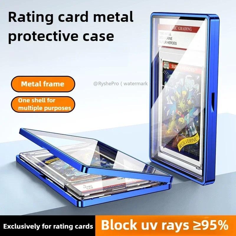 PSA/CGC Graded Cards Protector Aluminium Magnetic Case for PSA Slabs ...