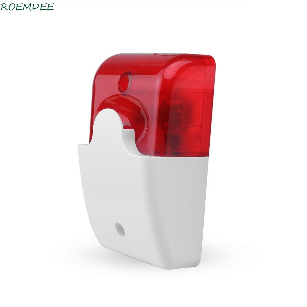 ROEMDEE Wired Strobe Siren, 12V /220V Flashing Light Sound Alarm, Anti ...