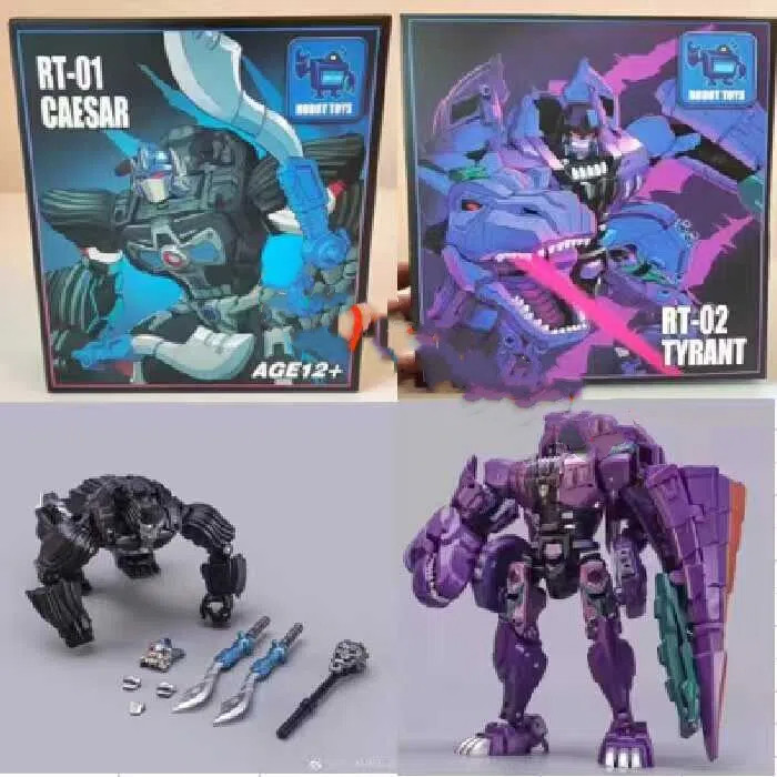 ROBOTtoys Small Scale Transformation Toy RT-01 Caesar Chimpanzee ...
