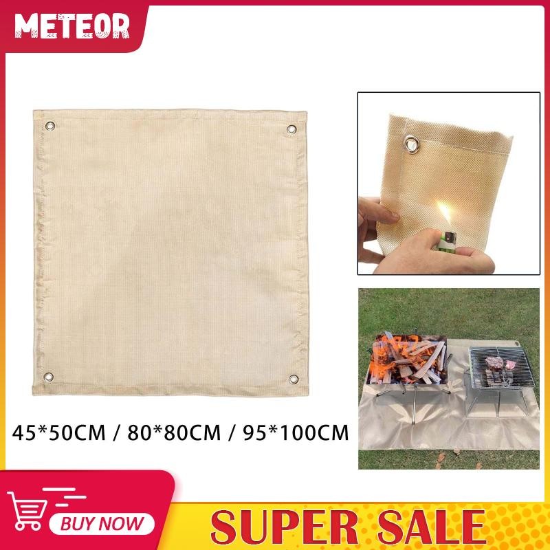 [meteorMY] Fireproof Mat Fire Blanket Fireproof Cloth Portable Fire ...
