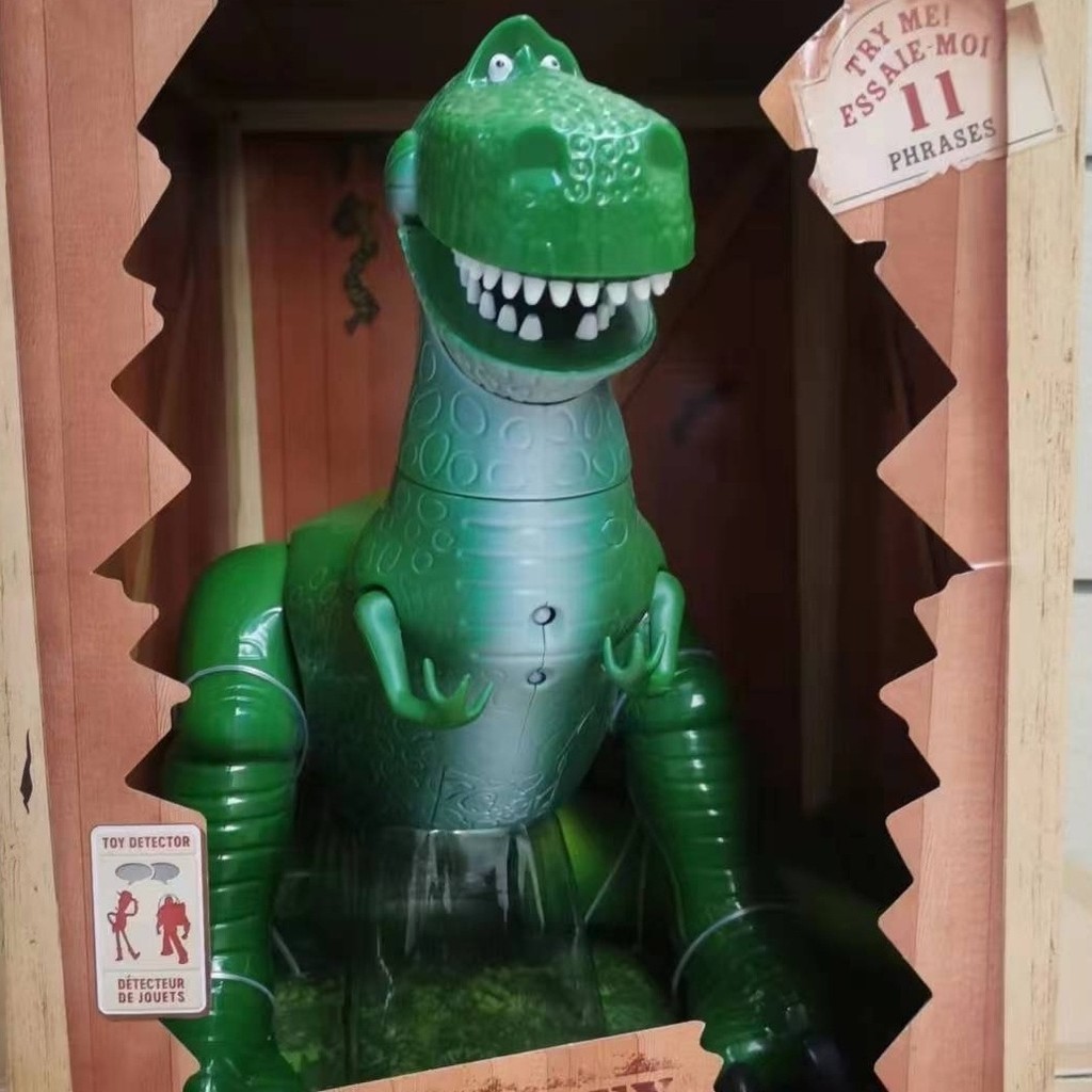 Toy Story Hug Dragon REX Woody Buzz Lightyear Voice Ornaments Figure ...