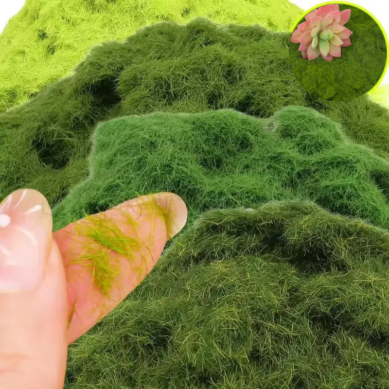 [ Featured ] Bionic Green Moss - Realistic Lichen Grass - Artificial ...
